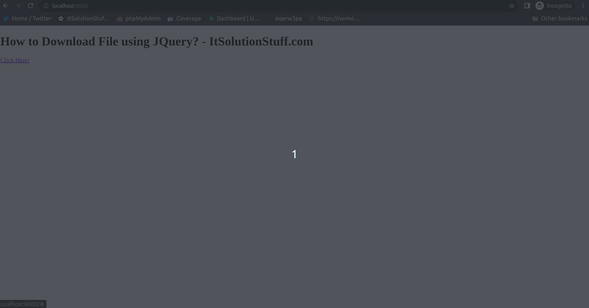 How To Download File Using JQuery ItSolutionStuff
