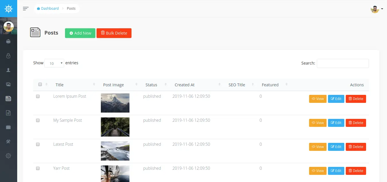 How To Create Admin Panel Using Voyager In Laravel 6 