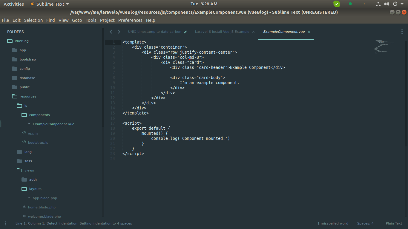 How to install Vue JS in Laravel 7? - ItSolutionStuff.com How to install Vue JS in Laravel 7? - ItSolutionStuff.com