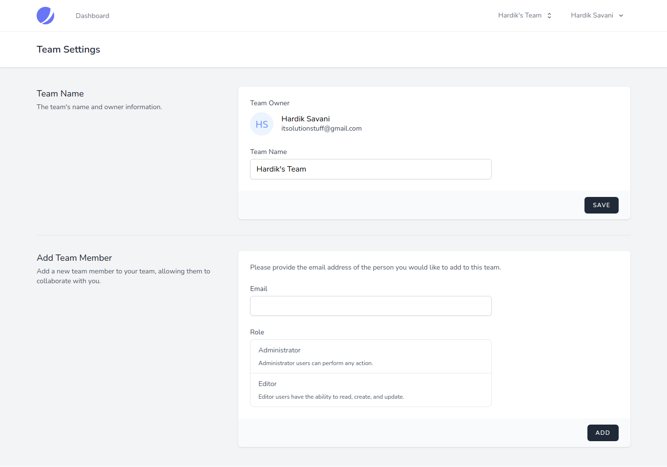 Laravel 10 Auth With Inertia Jetstream HDTuto