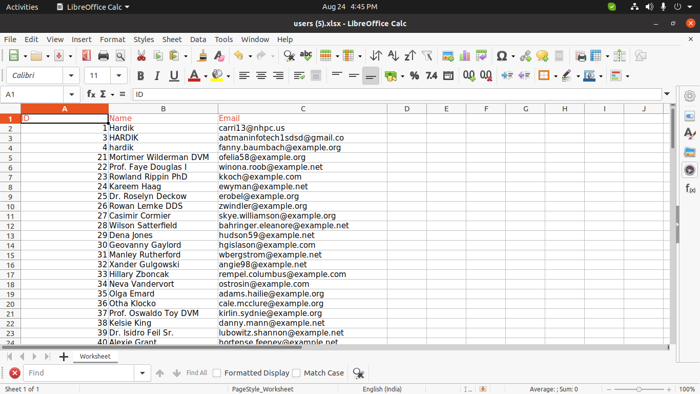 Laravel Maatwebsite Excel Set Font Color Example ItSolutionStuff
