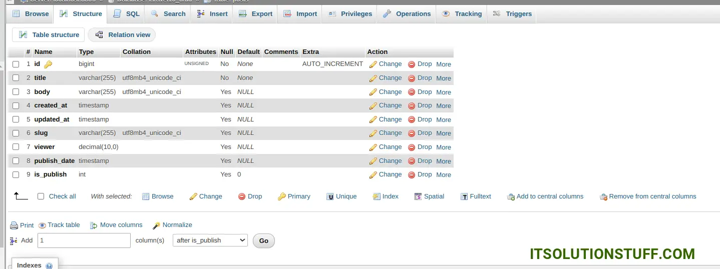 How To Change Column Position In Laravel Migration ItSolutionStuff