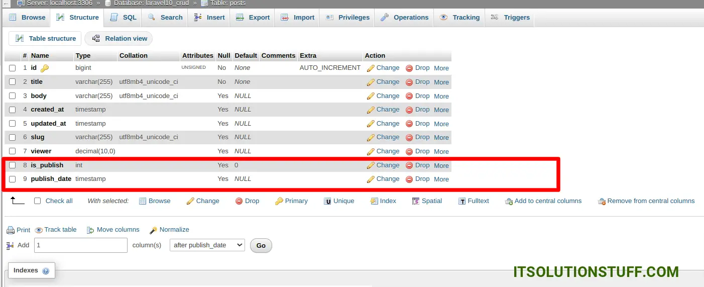 How To Change Column Position In Laravel Migration ItSolutionStuff