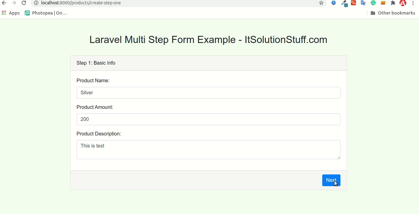 Laravel Multi Step Form Example Tutorial ItSolutionStuff