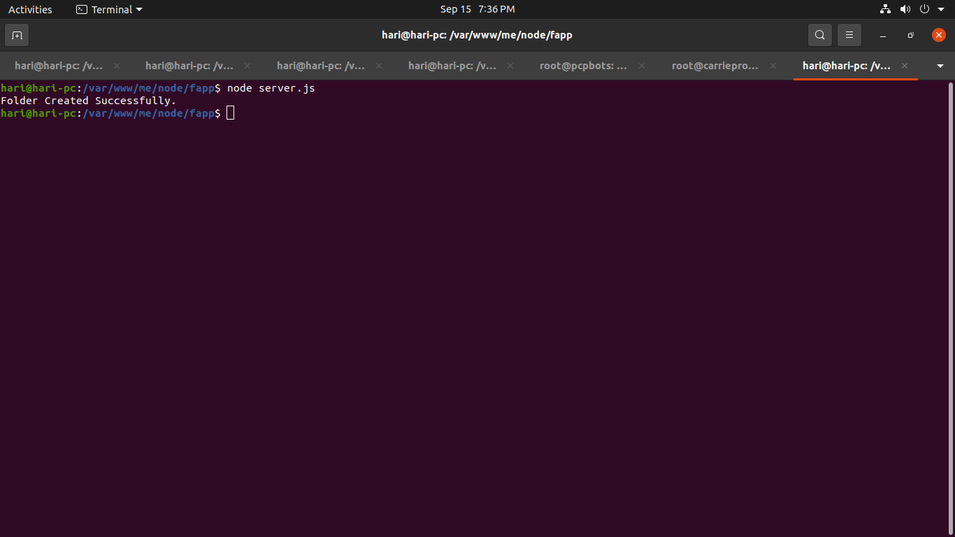 How To Create Directory If Does Not Exists In Node JS 